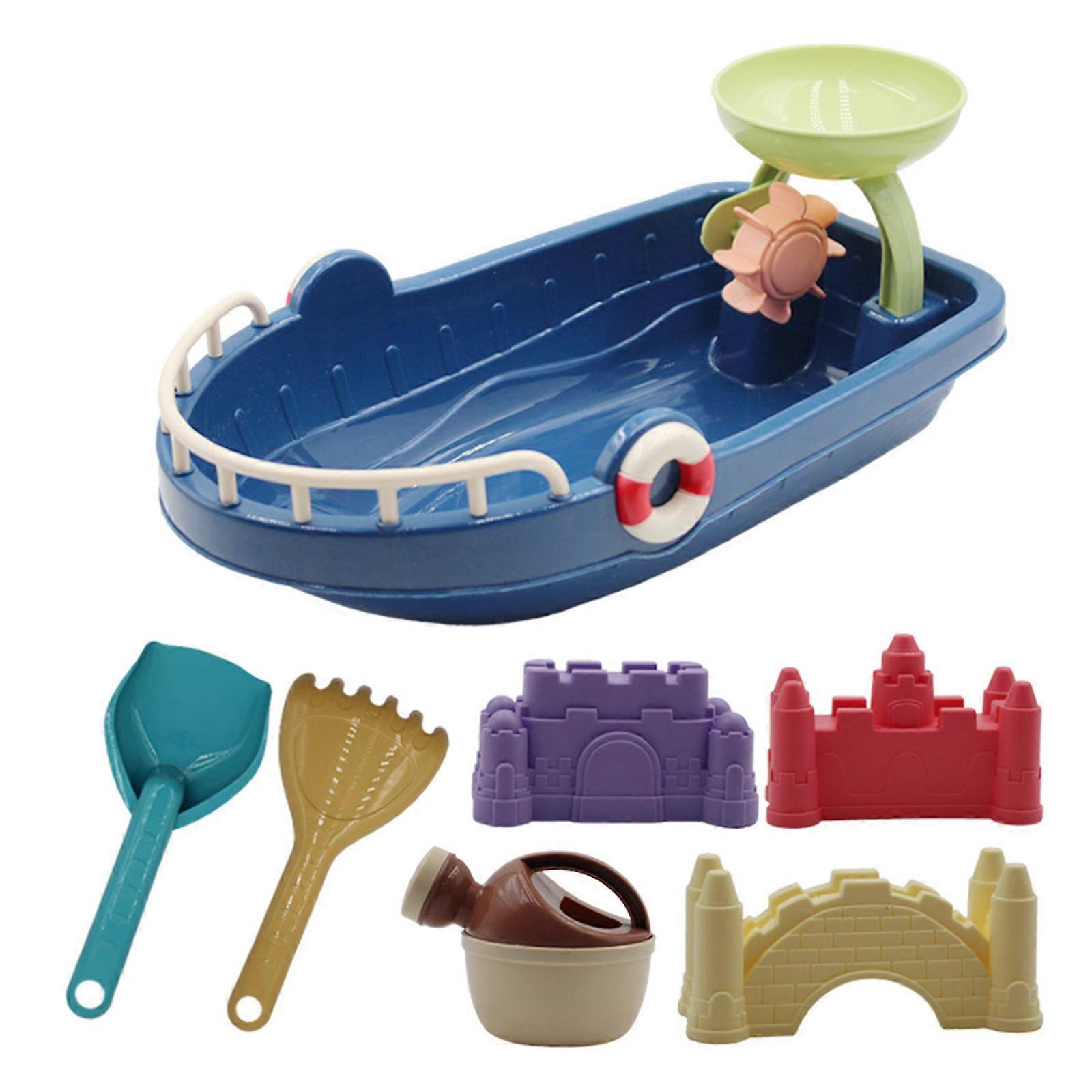 Plastic Sandboxes Castle Mold Toy Beach Sand Water for Play Toys Mold ...
