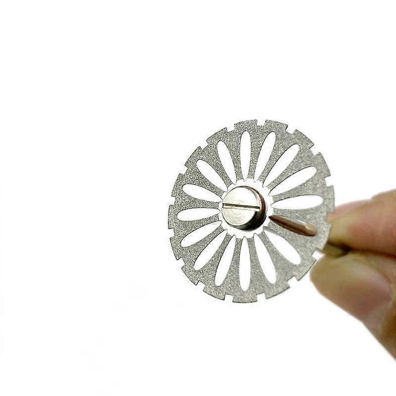 5pc/set Dental Ultra-thin Double Sided Sand Porcelain Diamond Cutting ...