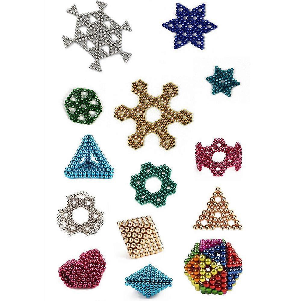 Type A 1000Pcs 3mm Powerful Magnets Children Puzzle Magnetic Bucky Ball ...