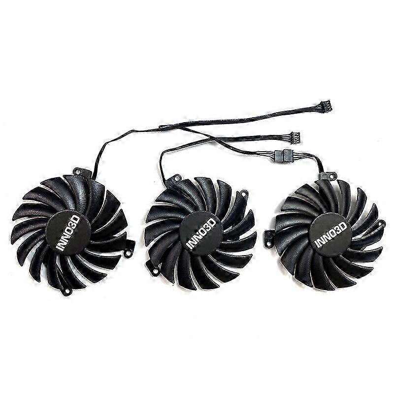 Replacement Fan for INNO3D GeForce RTX3080/3080ti 12GB X3 OC Black Gold ...