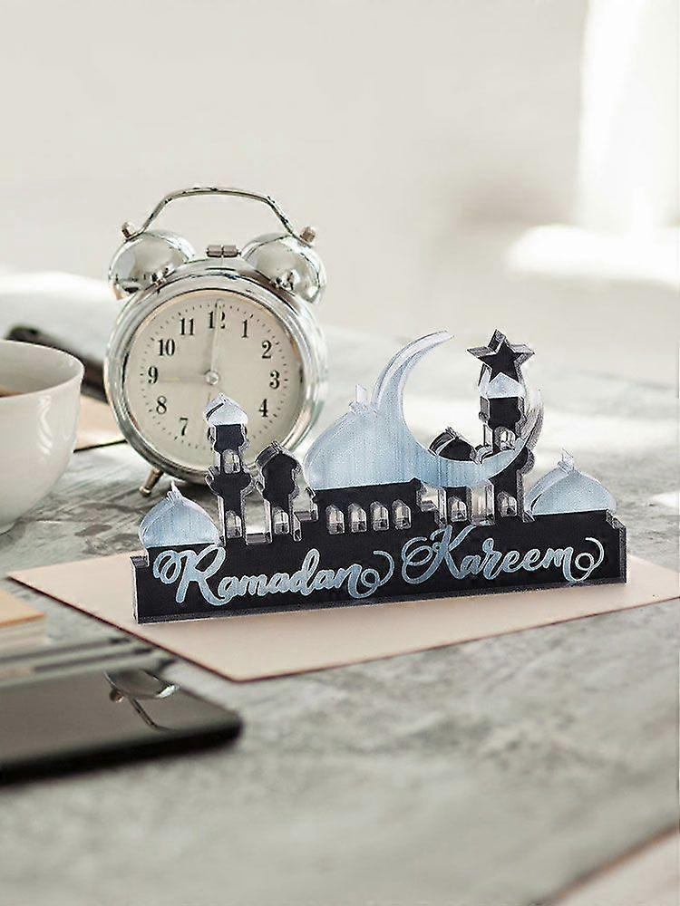 EID Mubarak Ramadan Decorations Acrylic Ornament Home Islamic Muslim ...