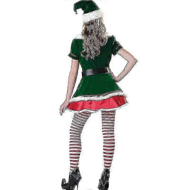 Adult Women's Christmas Costume Green Tree Outfit Party Cosplay | Fruugo UK