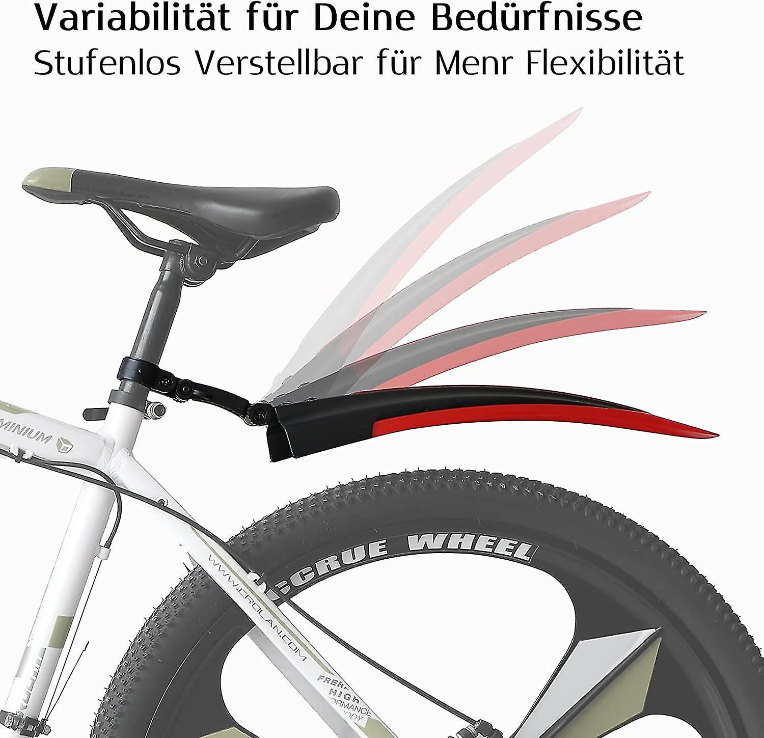 Bicycle Mudguard Set Adjustable Universal Bicycle Mudguard Set Front ...