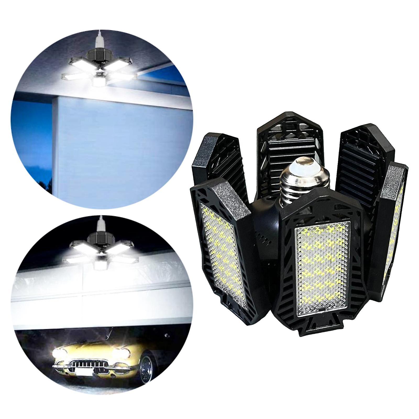 Mini Folding Led Garage Light Workshop Bulb Warehouse Fixture Lamp ...