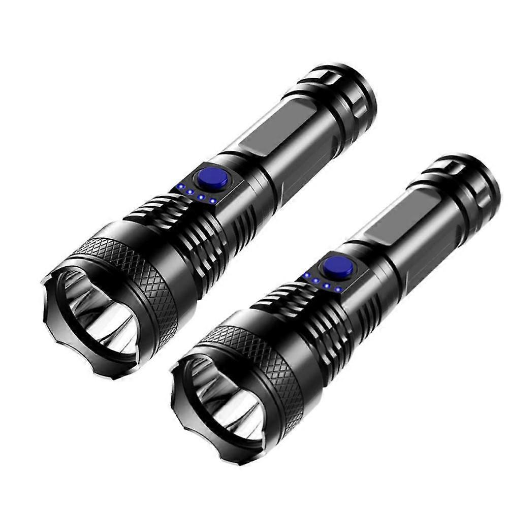Torches LED Super Bright, Rechargeable LED Torch P70 100000 Lumens ...