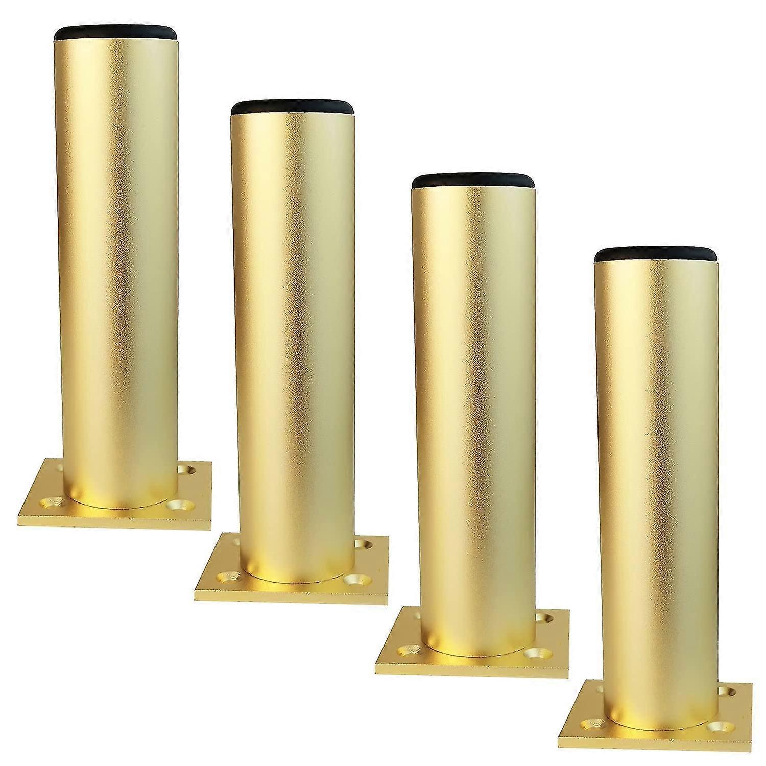 4coffee Table Leg Sofa Legs Gold, Table Feet Adjustable Height, Tube ...