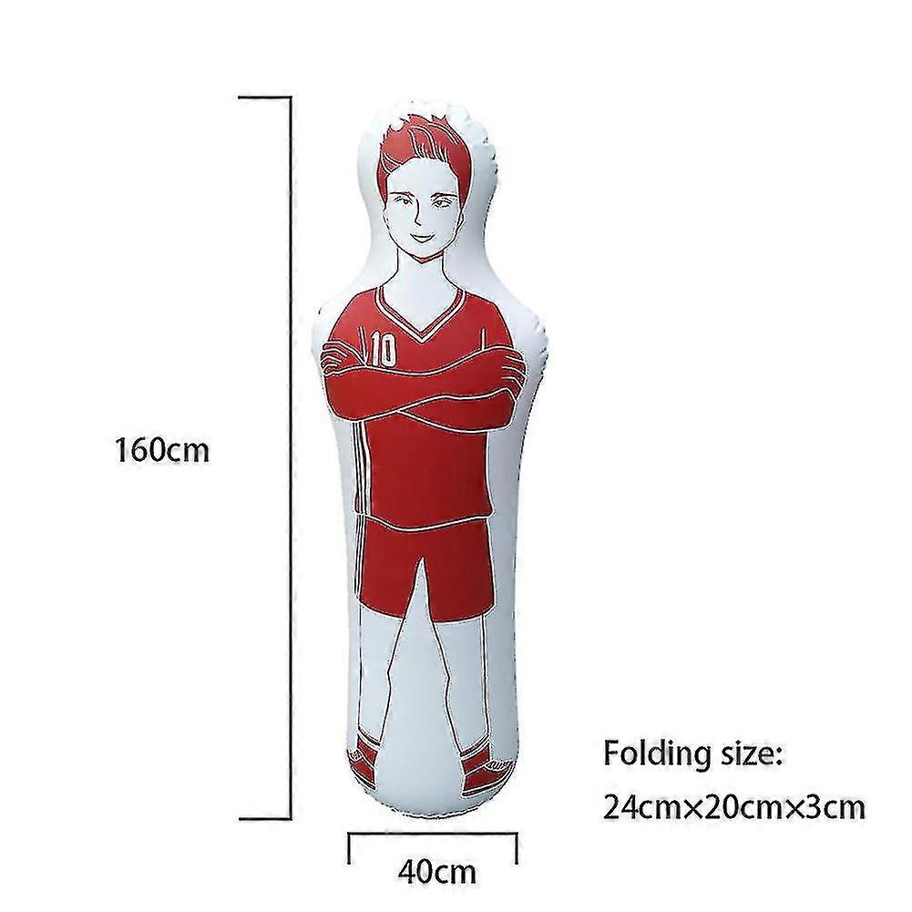 160cm Soccer Iatable Dummy Iatable Football Training Goal Keeper ...