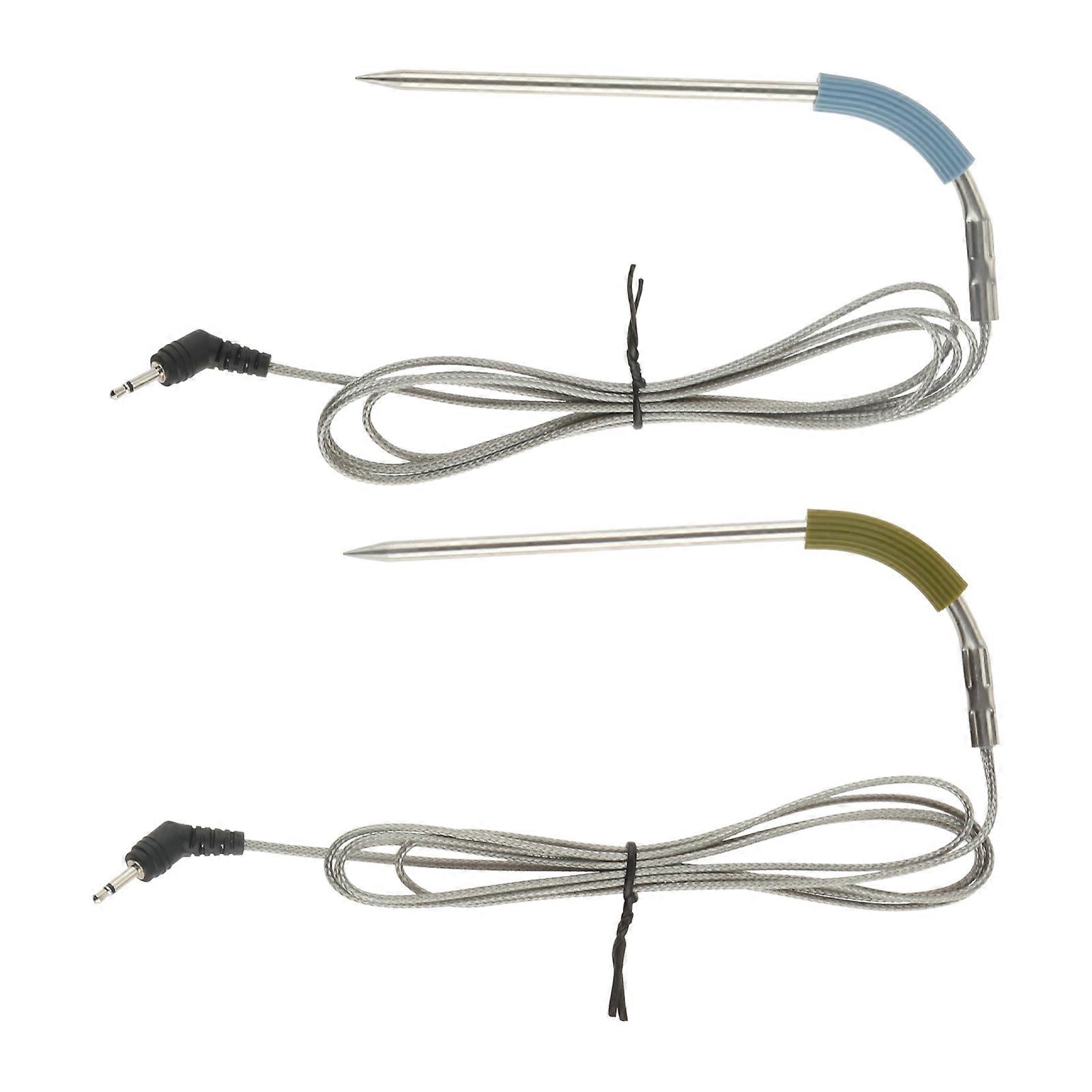 2Pcs Stainless Steel Grill Probe Fit for Weber Igrill 2 Igrill Mini ...