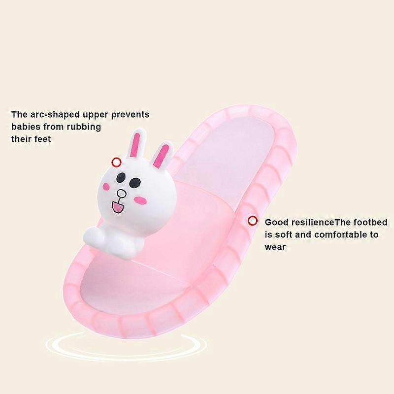 nya mode tofflor tecknad LED flip flops söta skor halkfria barn skor ...