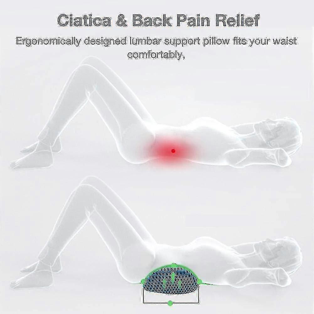 Lumbar Pillow And Back Pillow, Orthopedic Sleeping Pillow, Lumbar ...