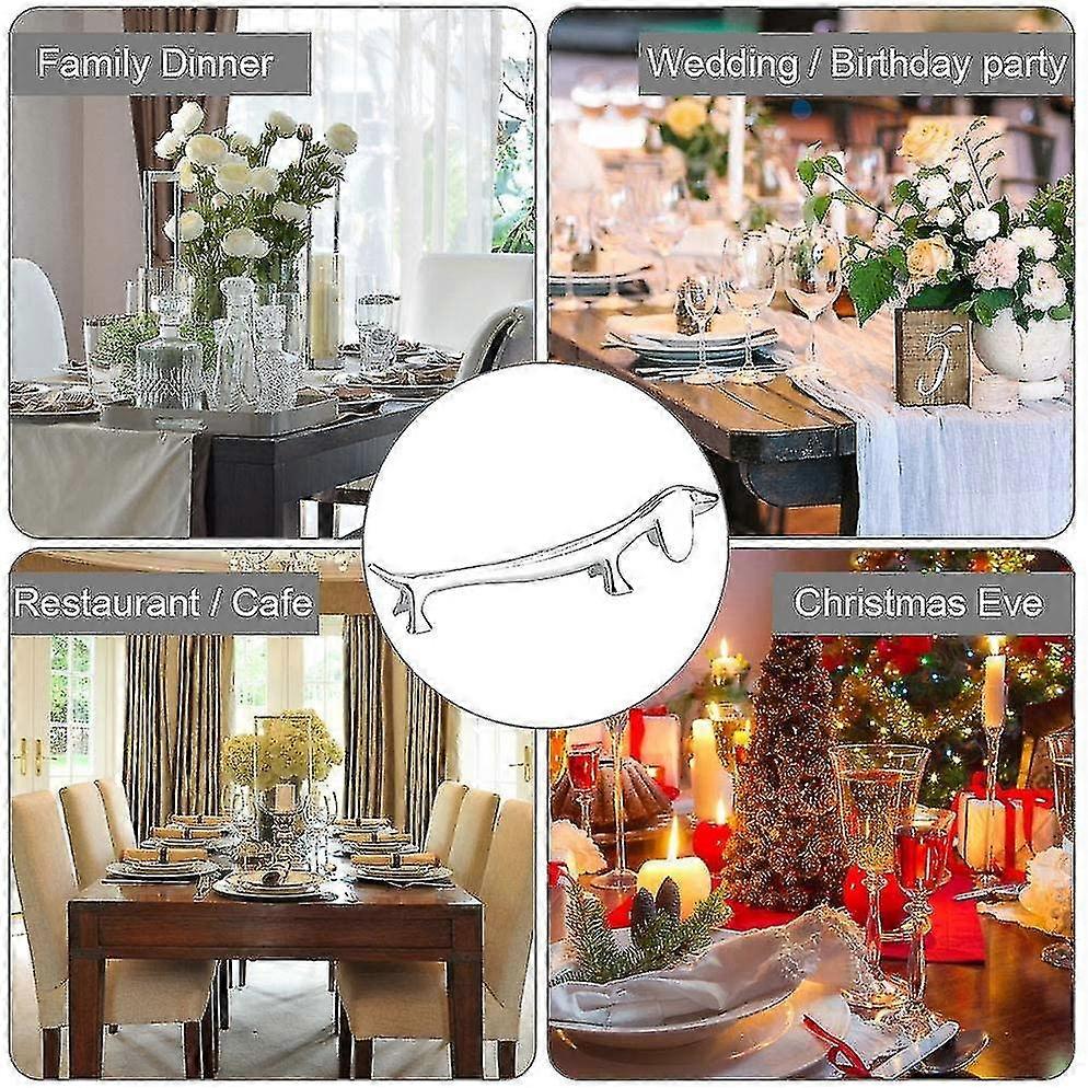 6 Pcs Chopsticks Rest Little Dog Chopsticks Holder Dachshund Zinc Alloy ...