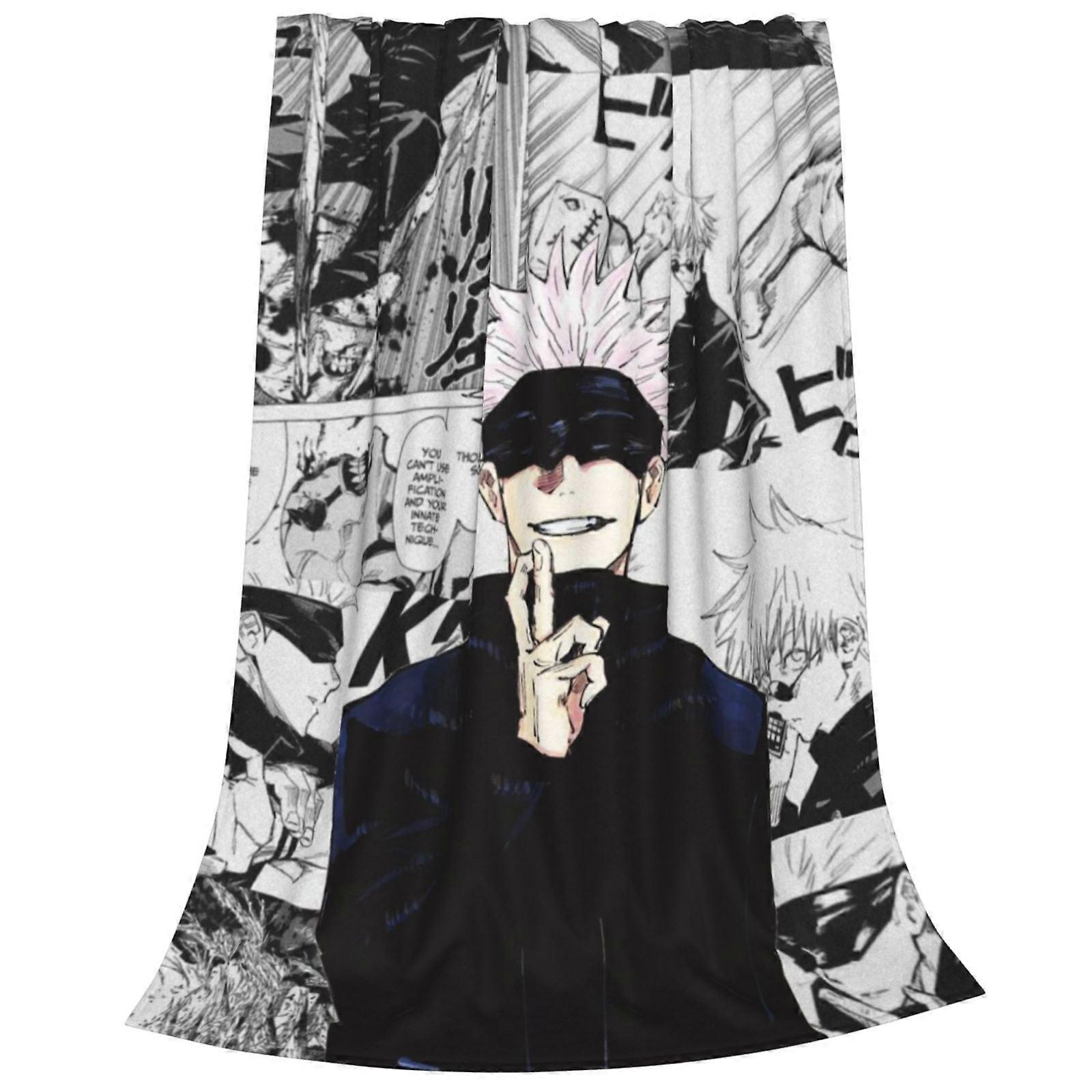 Jujutsu Kaisen Satoru Gojo Throw Blanket Couch Bed Sofa Soft ...