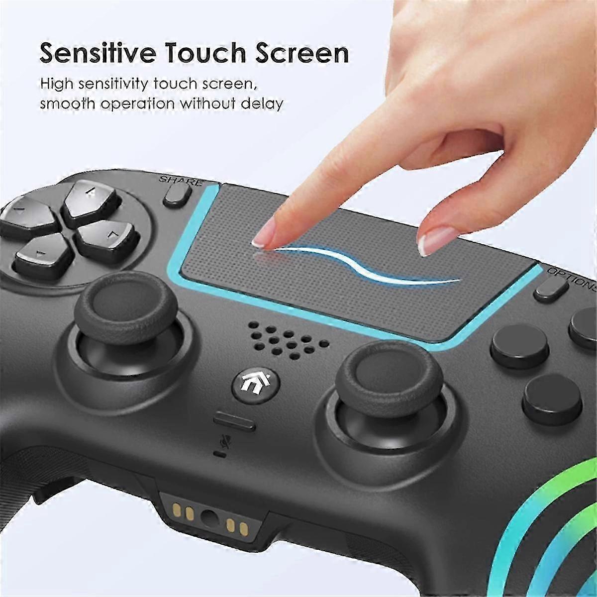 Wireless Bluetooth Game Console for / PC Dual Vibration Turbo Key Hall Joysticks Gamepad with ...