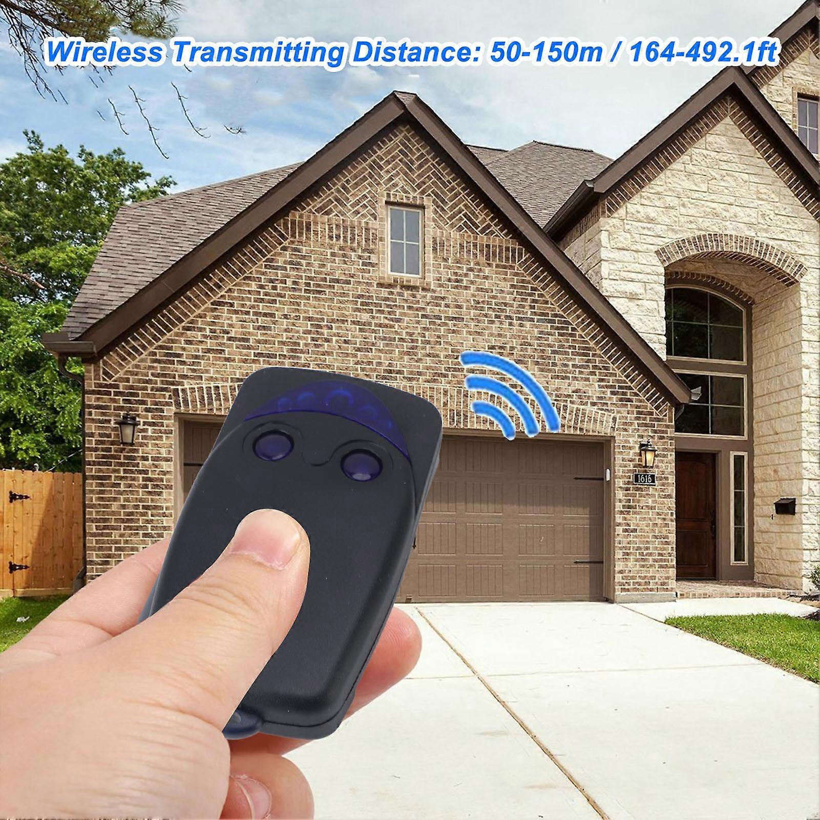 Garage Door Remote 433.92mhz 50150M Wireless Portable Garage Door ...