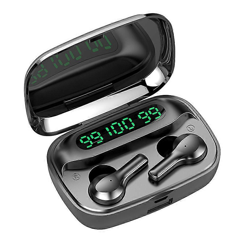 R3 Bluetooth Headset Tws Touch Triple Display Led5.0 In-ear Sports ...