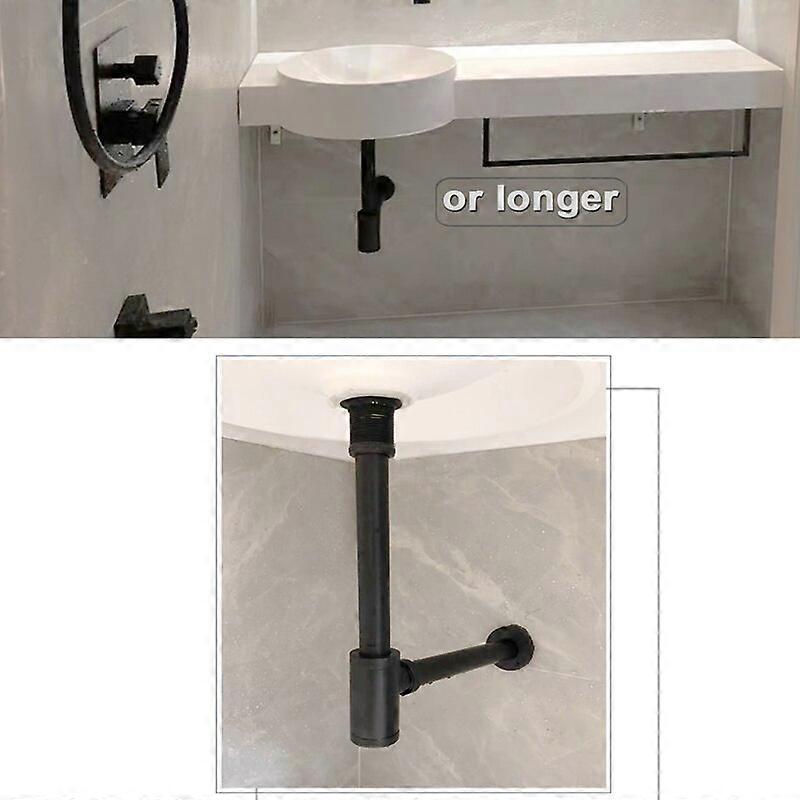 Customize Bathroom Basin Bottle Trap Drain Fixture Different Size Sink ...