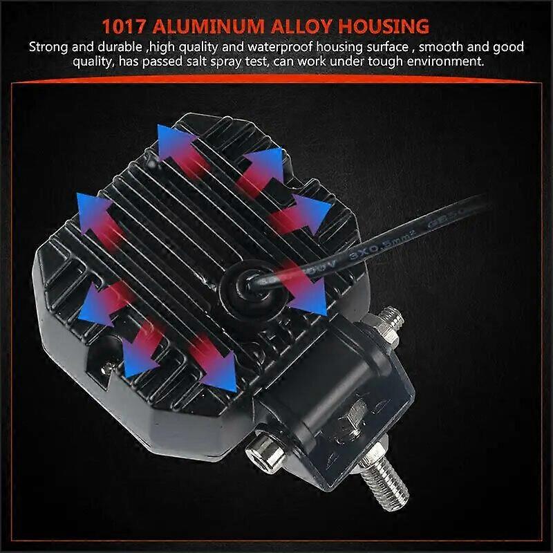 3inch 12V 24V 6000K LED Work Light Bar Spot Driving LED Headlights Work ...