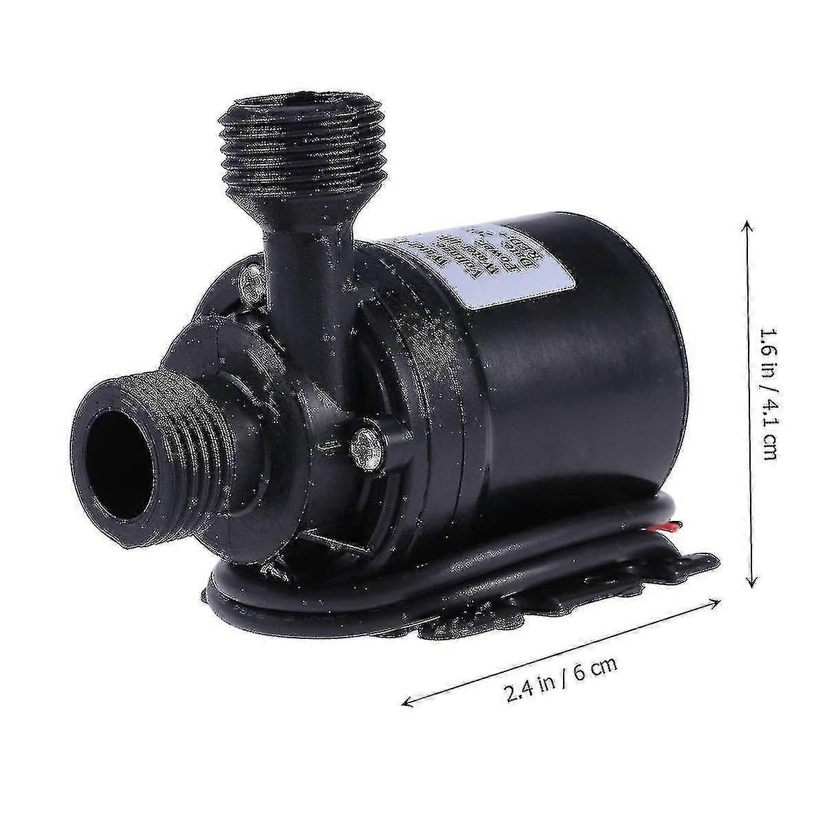 Dc 12v Booster Submersible Pump 800l/h 5m For Fountain Pool Solar ...