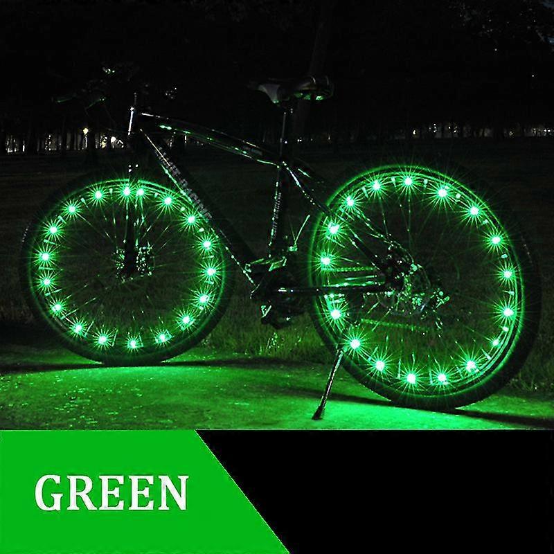 2-tire Pack Bike Wheel Lights - Waterproof Led Bike Spoke Lights For ...