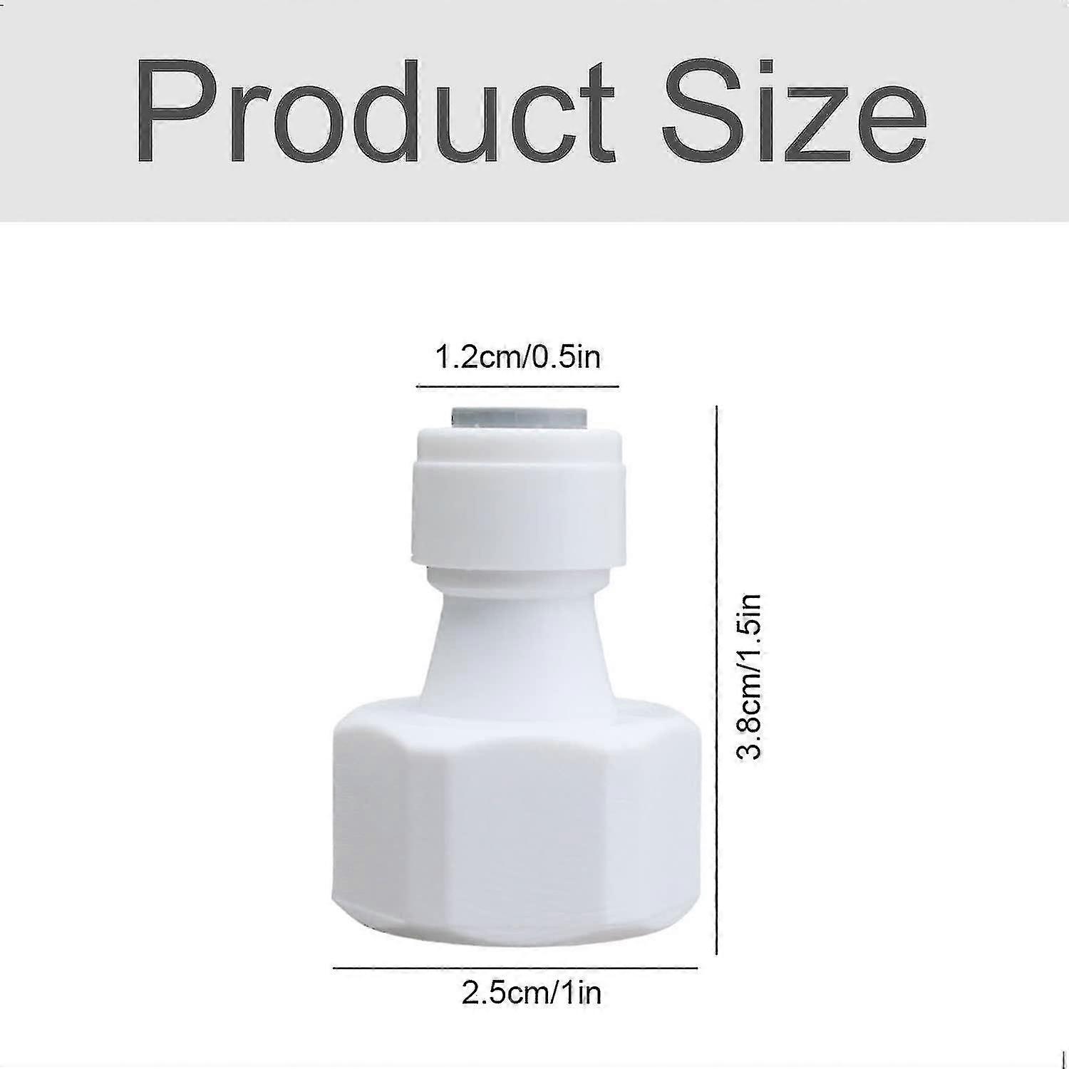 8 Pieces Purifier Adapter Water Filter Connector - Supply Hose ...