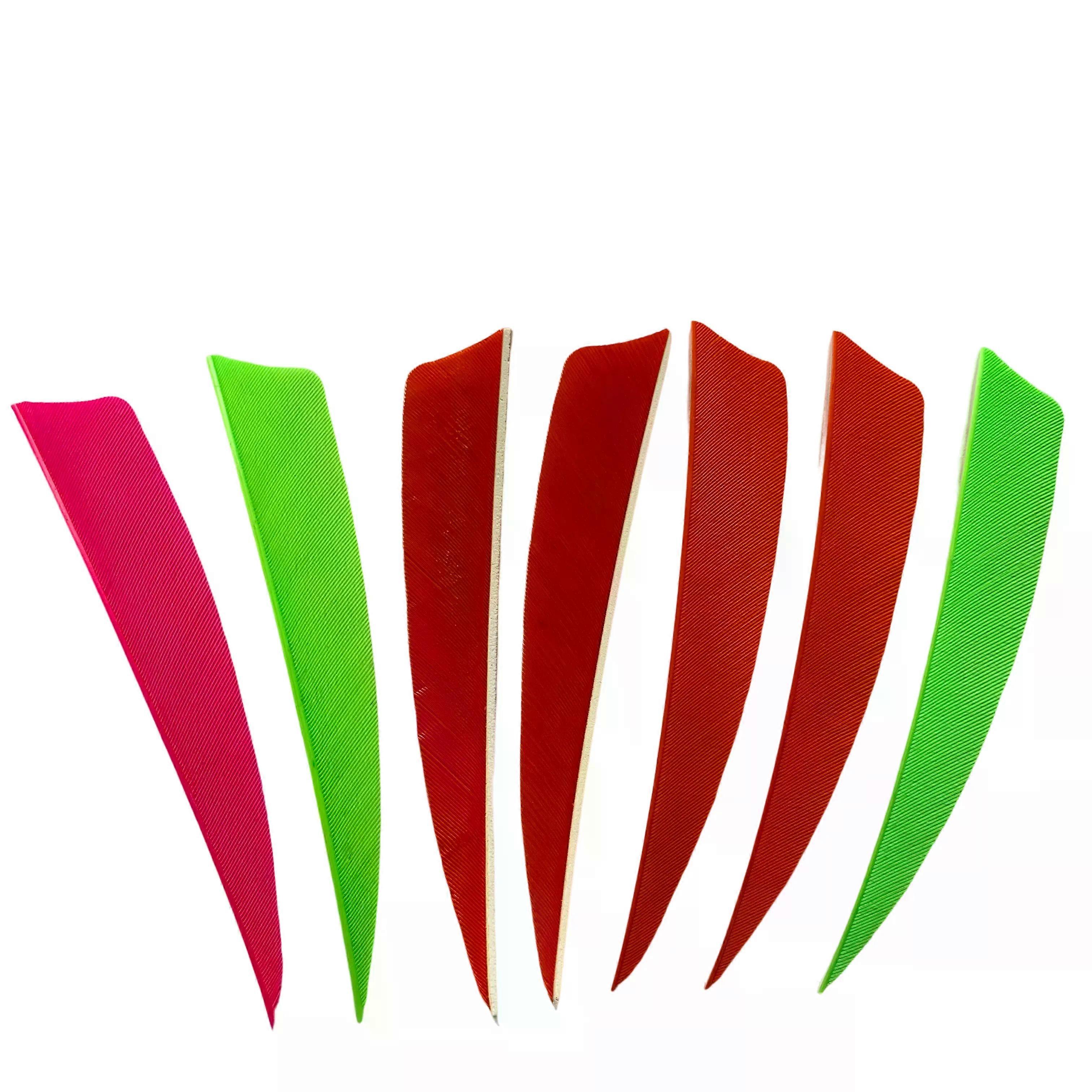 50 Piece Natural Feathers Arrow Feathers 4 Inch Arrow Feathers Archery ...