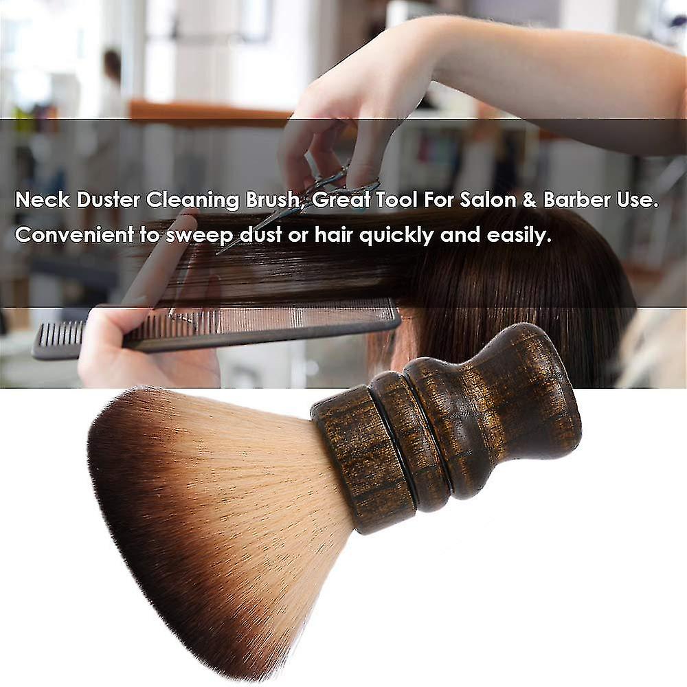Large Neck Duster Brush Soft Barber Face Cleaning Hairbrush Nylon Hair ...