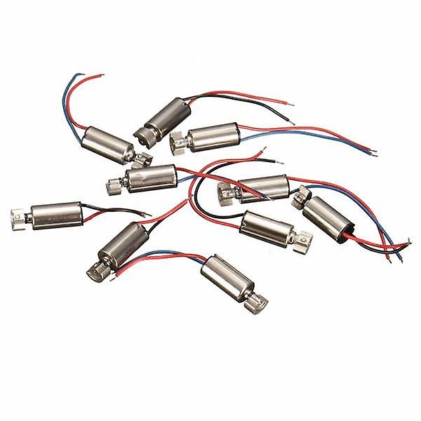 10pcs Mini Cell Phone Vibration Motor Vibrator 4x8mm Dc 1.5-3v Rc Toys ...