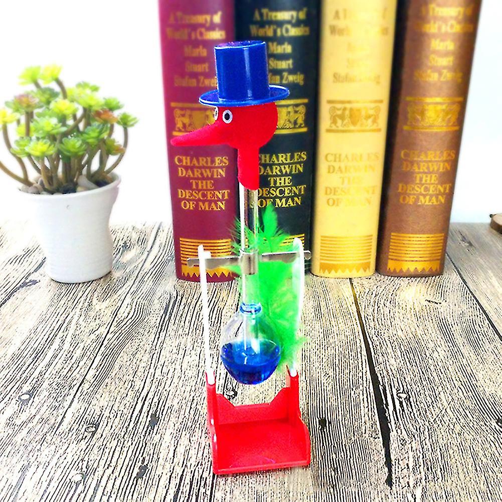Creative Non-stop Liquid Drinking Glass Lucky Bird Duck Bobbing Magic ...
