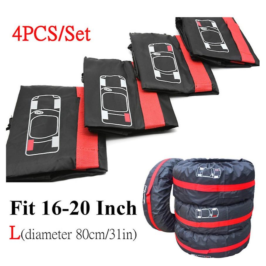 Universal Car Spare Tire Cover Case Polyester Wheel Tires Storage Bags ...