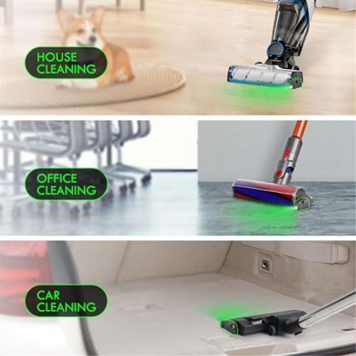 Dust Detector Light Vacuum Led Light Attachment, Green Led Light For ...