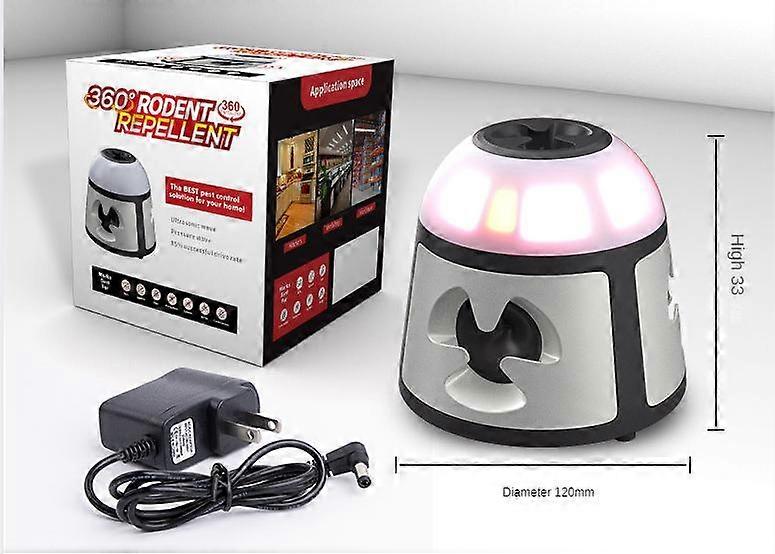 Ultrasonic Mouse and Rats 360 Ultrasonic Mouse Device with LED Light ...