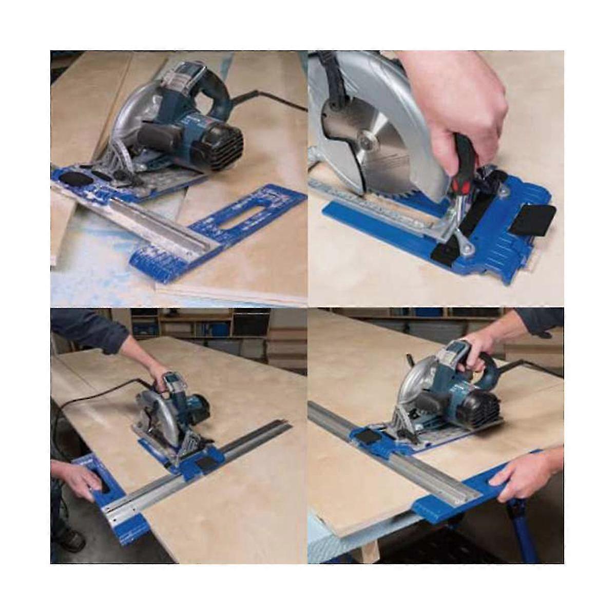 Circular Saw Edge Guide Position Cutting Wood Board Tool With Scale ...