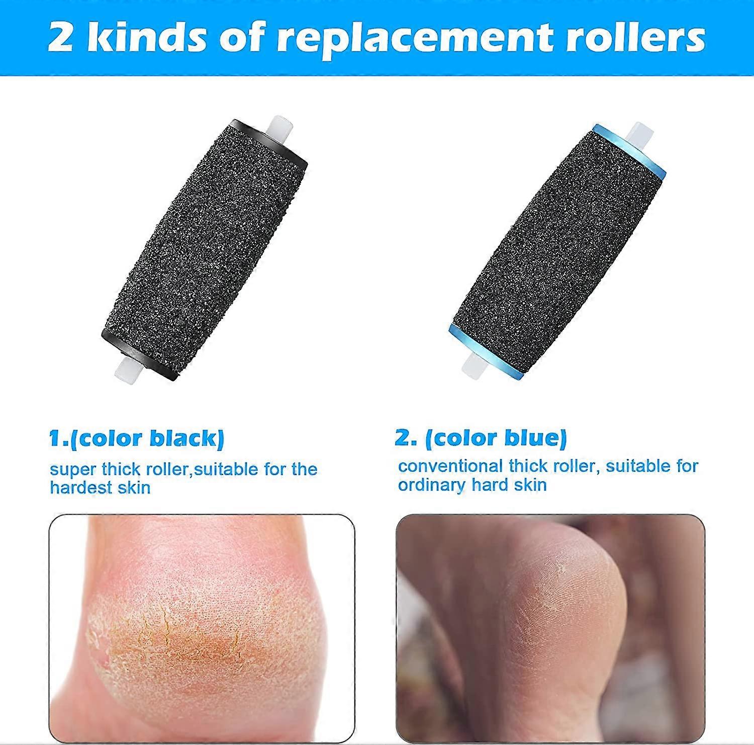 [5 Pieces] Replacement Rollers Compatible With Scholl Velvet Smooth, 2 ...