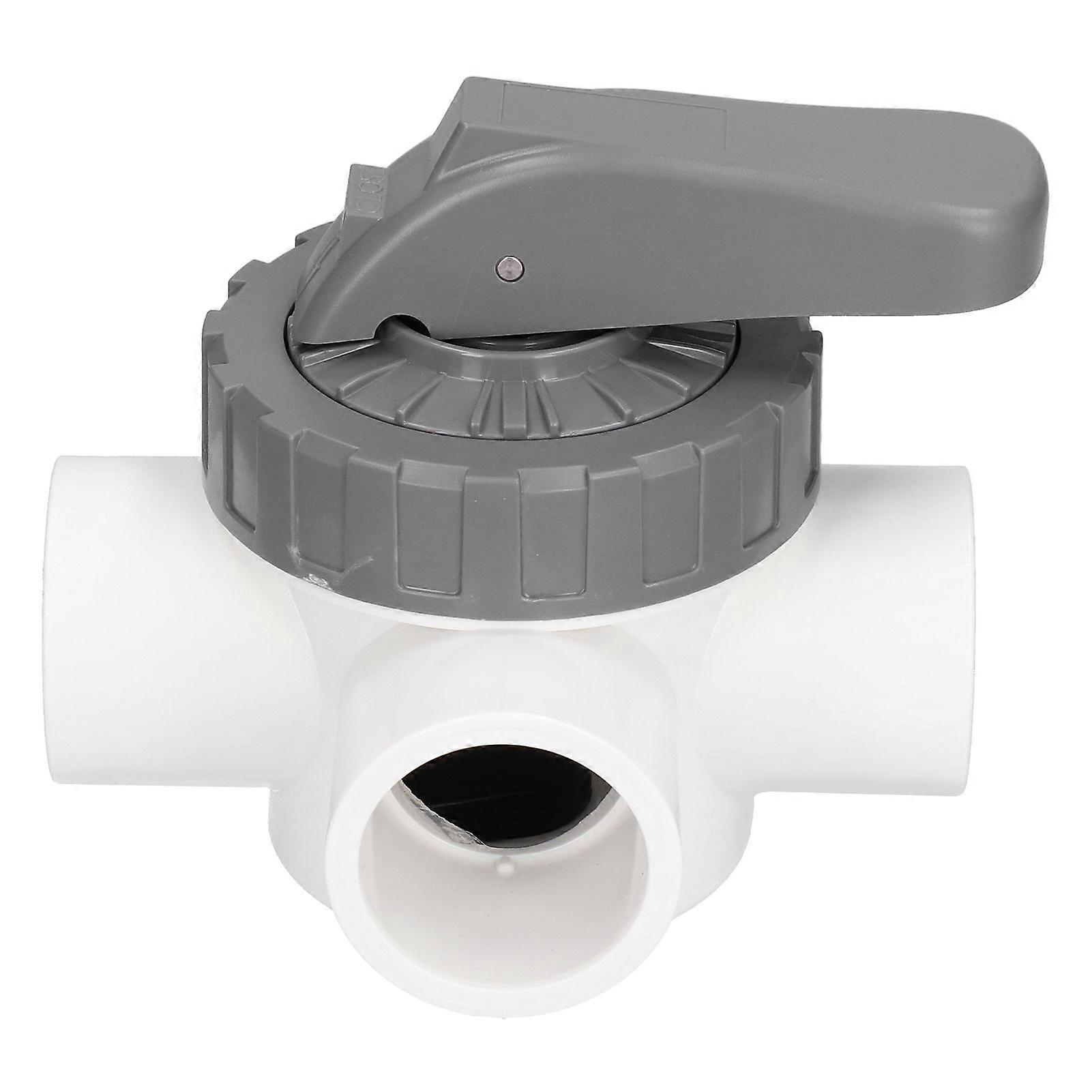 3-Way Pool Valve Swimming Pool Spa Diverter Valve Replacement Accessory ...