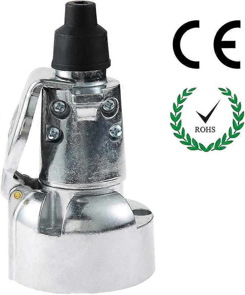 7 Pin Metal Trailer Plug - Waterproof Connector - Truck RV Boat - 12V 7 ...