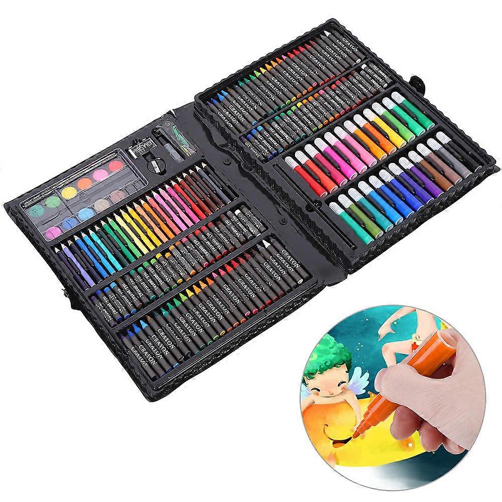 168Pcs Drawing Set Painting Supplies Kit Color Pencils Art Set For Kids ...
