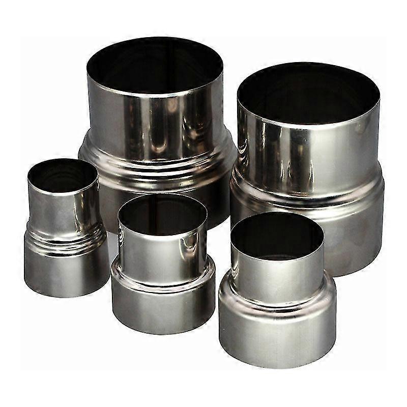 Stainless Steel Chimney Pipe Adapter - 80 Mm / 60 Mm (1 Piece) | Fruugo UK