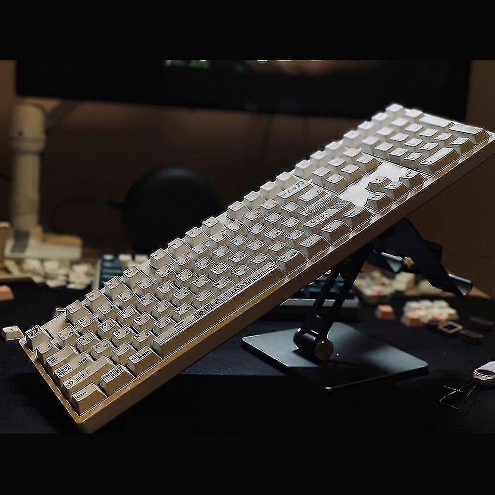 124 Keys Japanese Pbt White Ae86 Initial D Cherry Keycaps | Fruugo UK