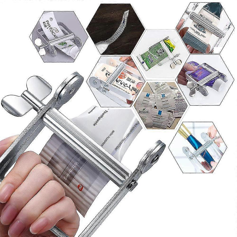 Tube Wringer Metal, Toothpaste Tube Squezzer, Tube Roller Dispenser For ...