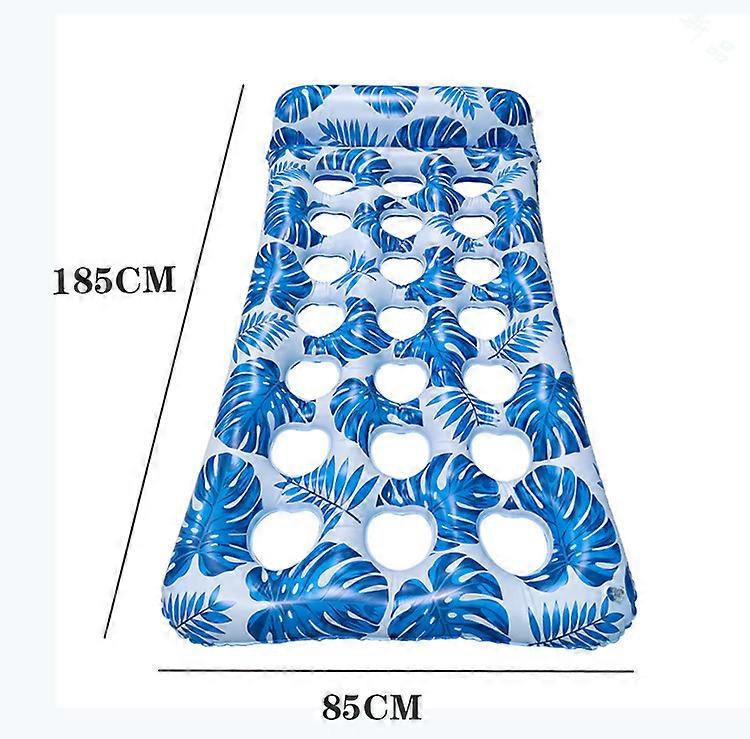 2 Pack Inflatable Pool Float Mat, Giant Pool Floats Adult Size with ...