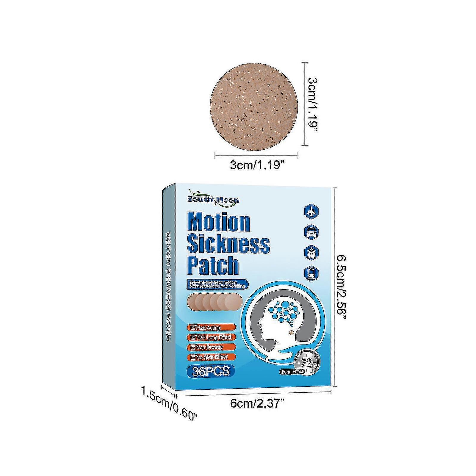 Motion Sickness Stickers Anti-nausea Seasickness Stickers Quick | Fruugo UK
