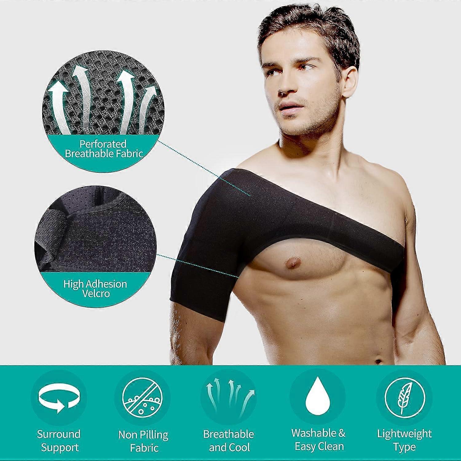 Shoulder Brace for Shoulder Injury, Rotator Cuff Support Brace for Men ...