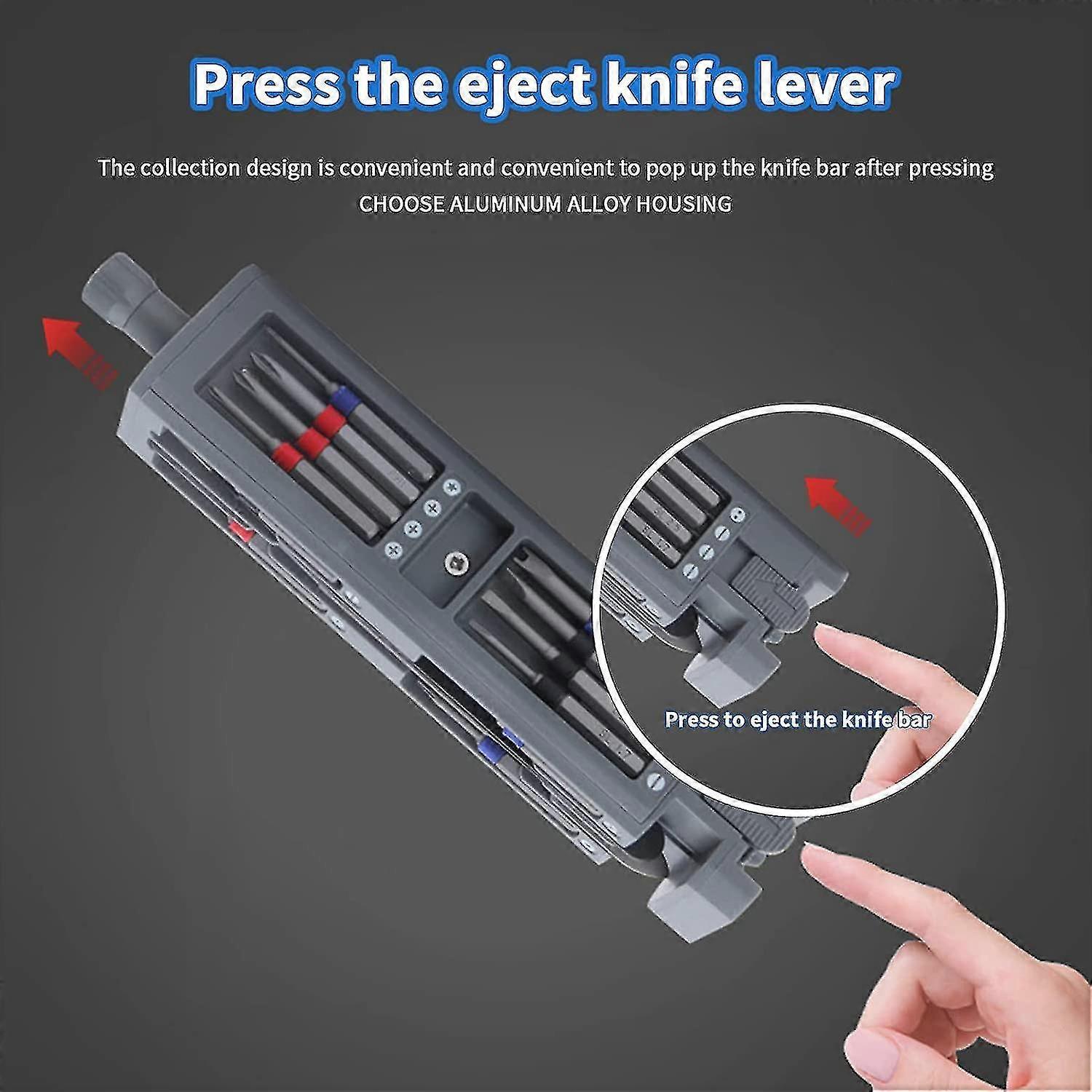 Magnetic Precision Screwdriver 31 In 1 Electrician Screwdriver Kit With ...