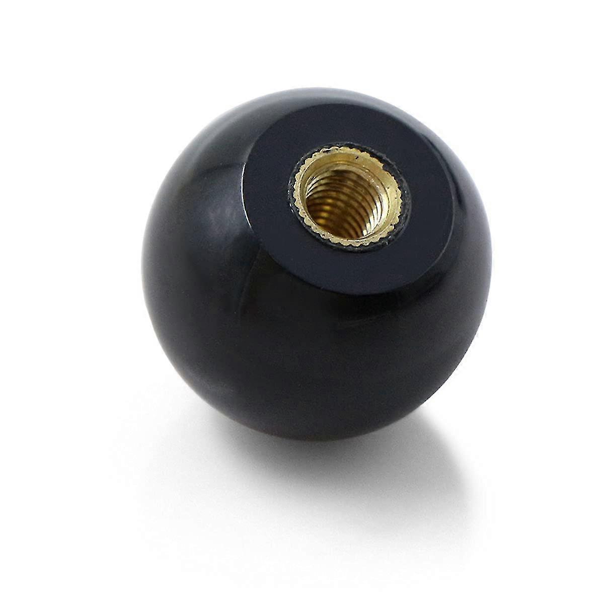Ball Lever Knob - 10pcs M6*25mm Insulator Handle Black Bakelite Ball Knob Female Thread Round ...