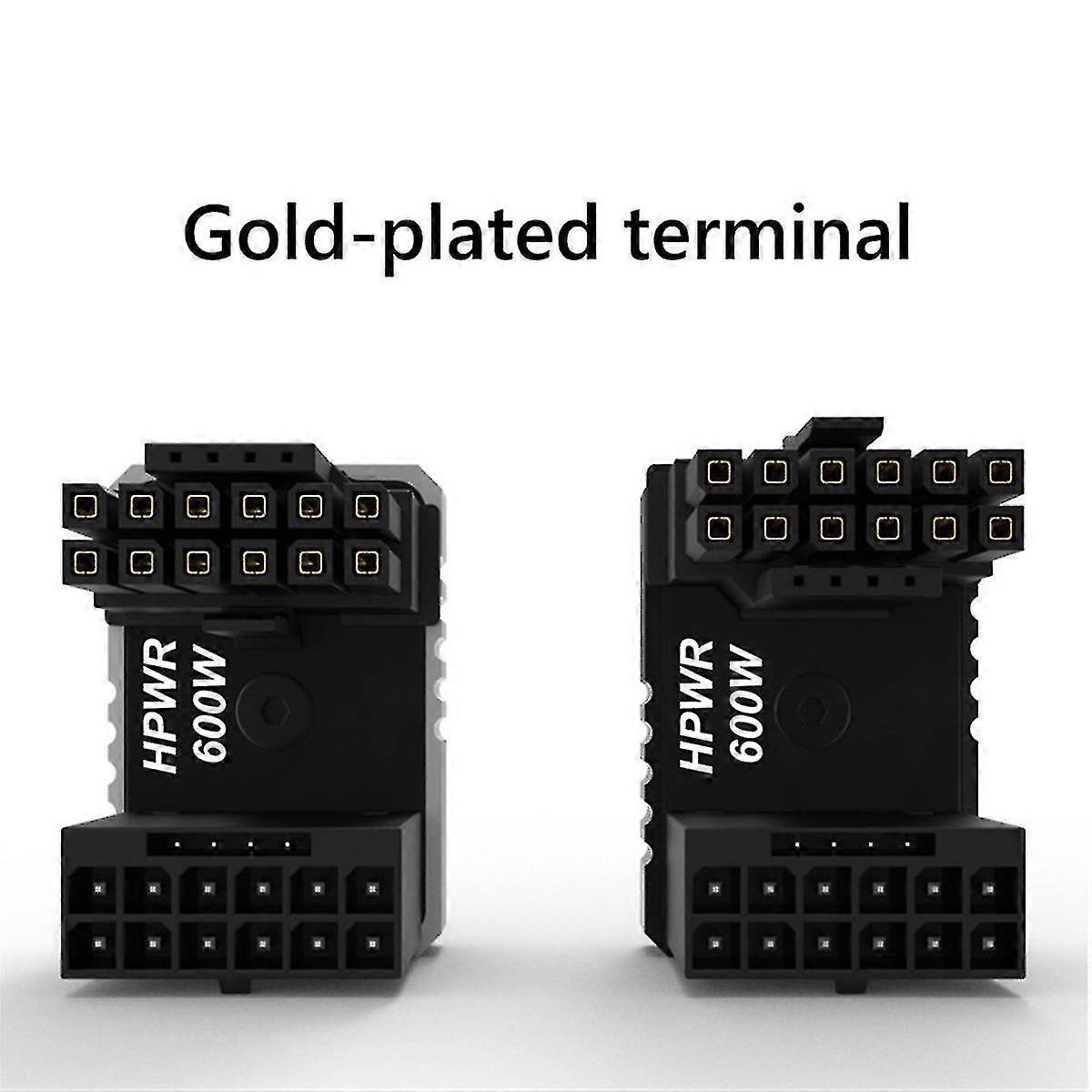 Power Supply Connector 16pin(12+4pin) Atx3.0 12vhpwr 600w Gpu 180 ...