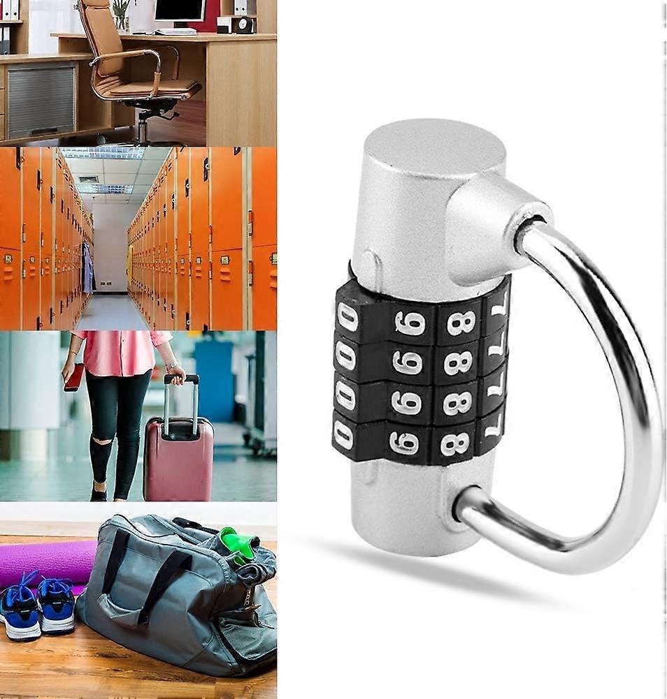 4 Digit Combination Padlock, 4 Digit Outdoor Combination Padlock for ...
