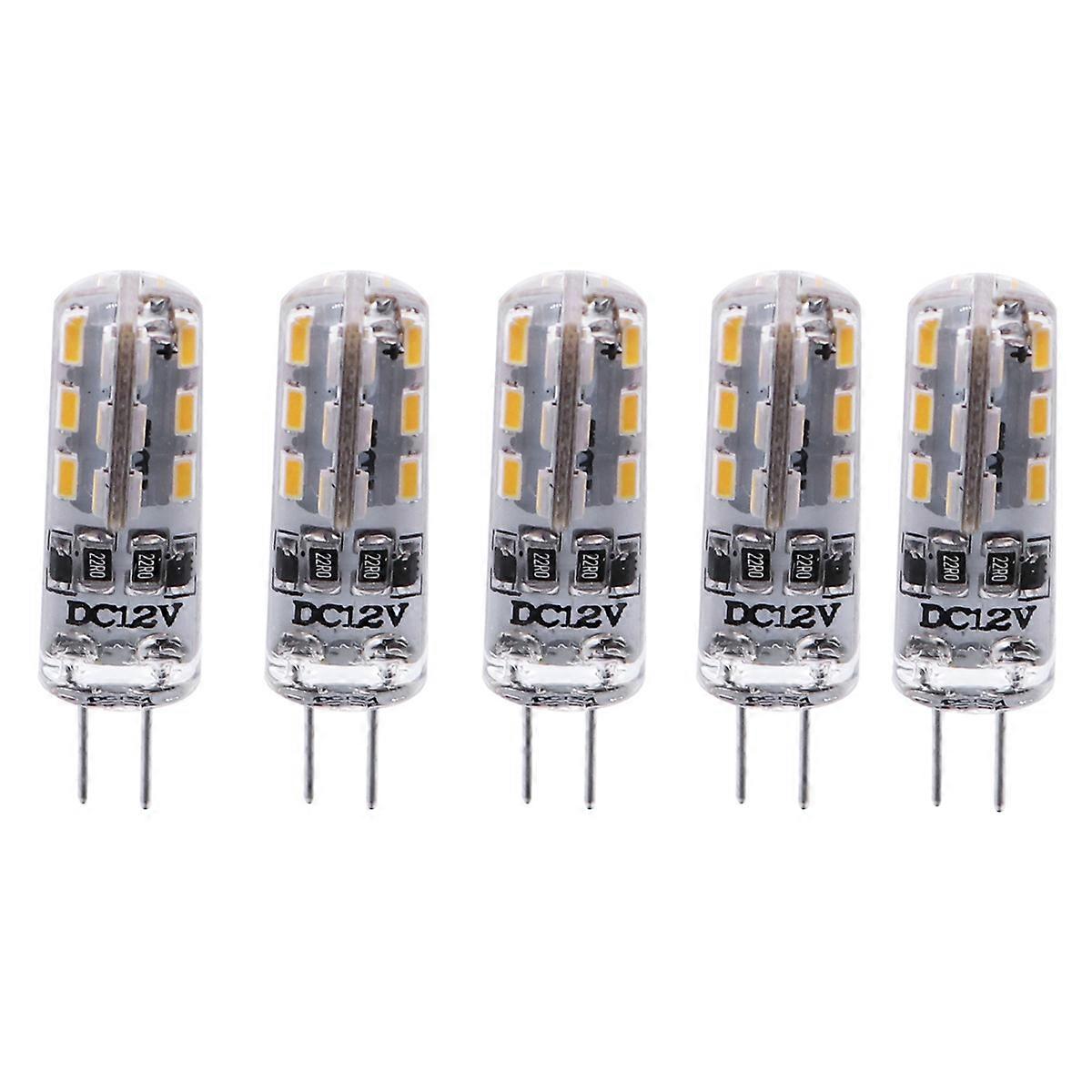 5 Pcs LED Lightbulbulbs LED Halogen Replacement Bulbs 3014 SMD LED Bulb Wiz Light Bulbs Halogen ...