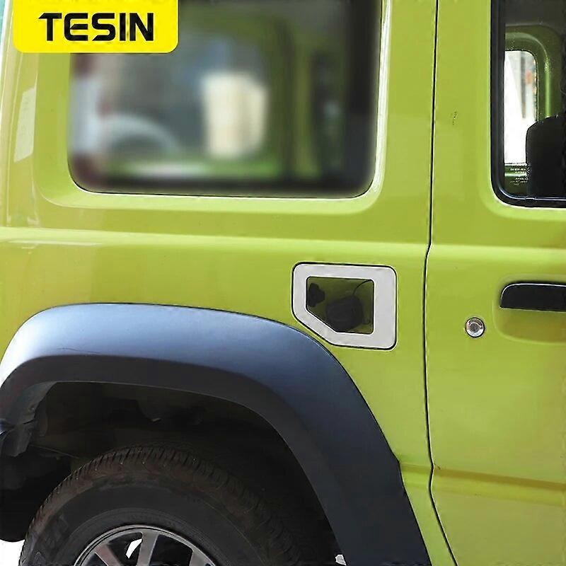 TESIN Car Transparent Gas Fuel Filler Tank Cap Cover Decoration For ...