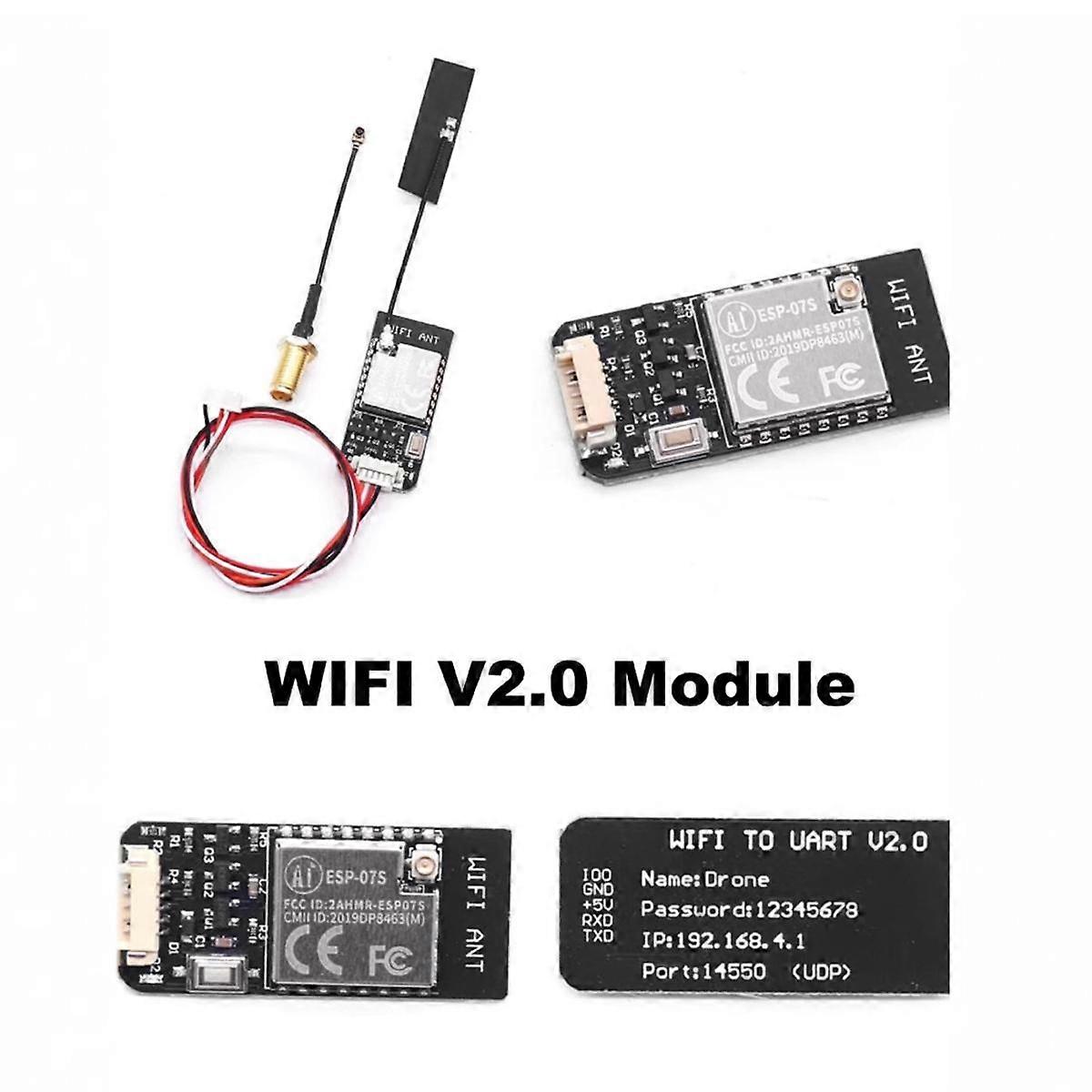 Wireless Wifi V2.0 Radio Telemetry Module with Antenna for MAVLink2 for ...