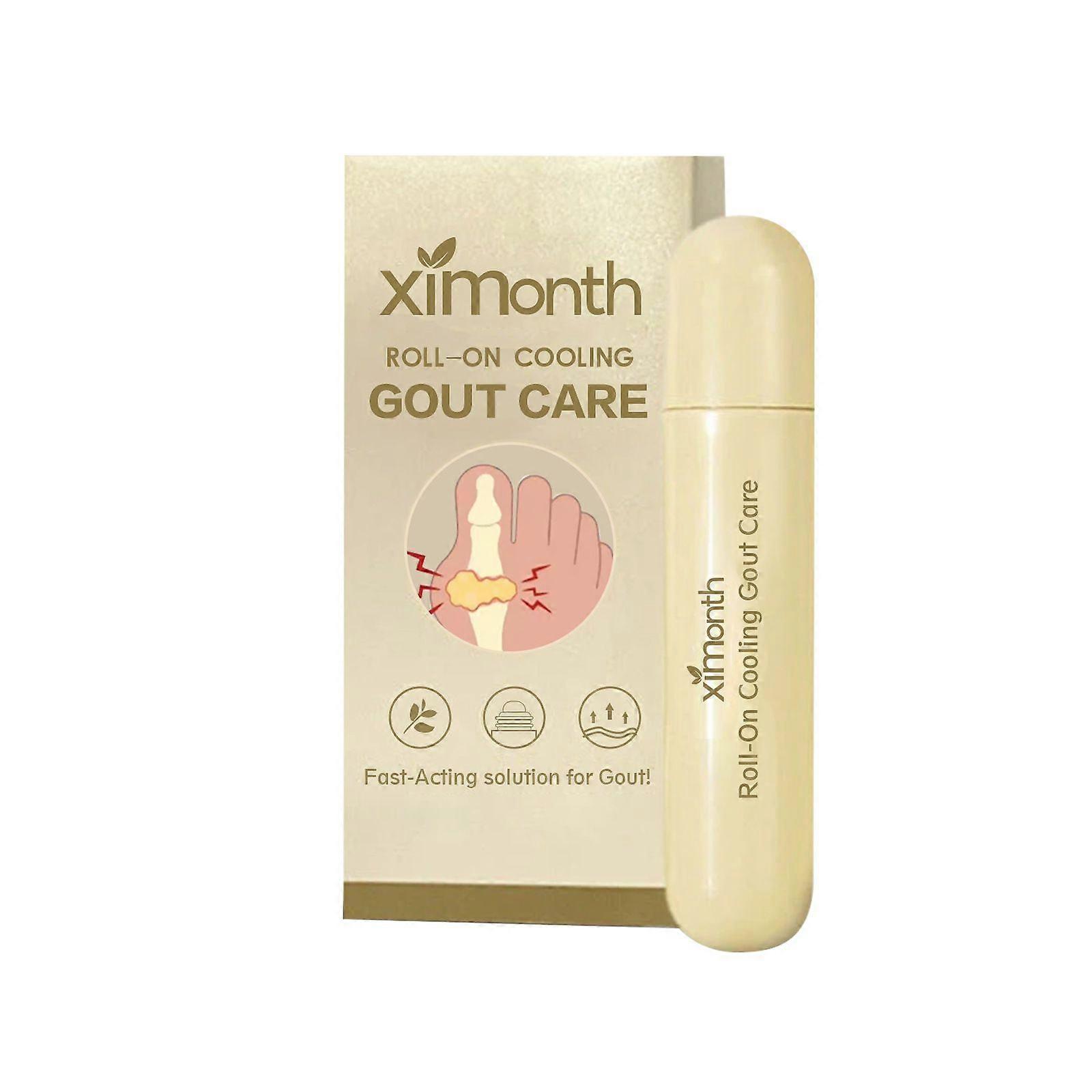 Roll-On Cooling Gout Care, Ease Knee And Finger Joint Pain Discomfort ...